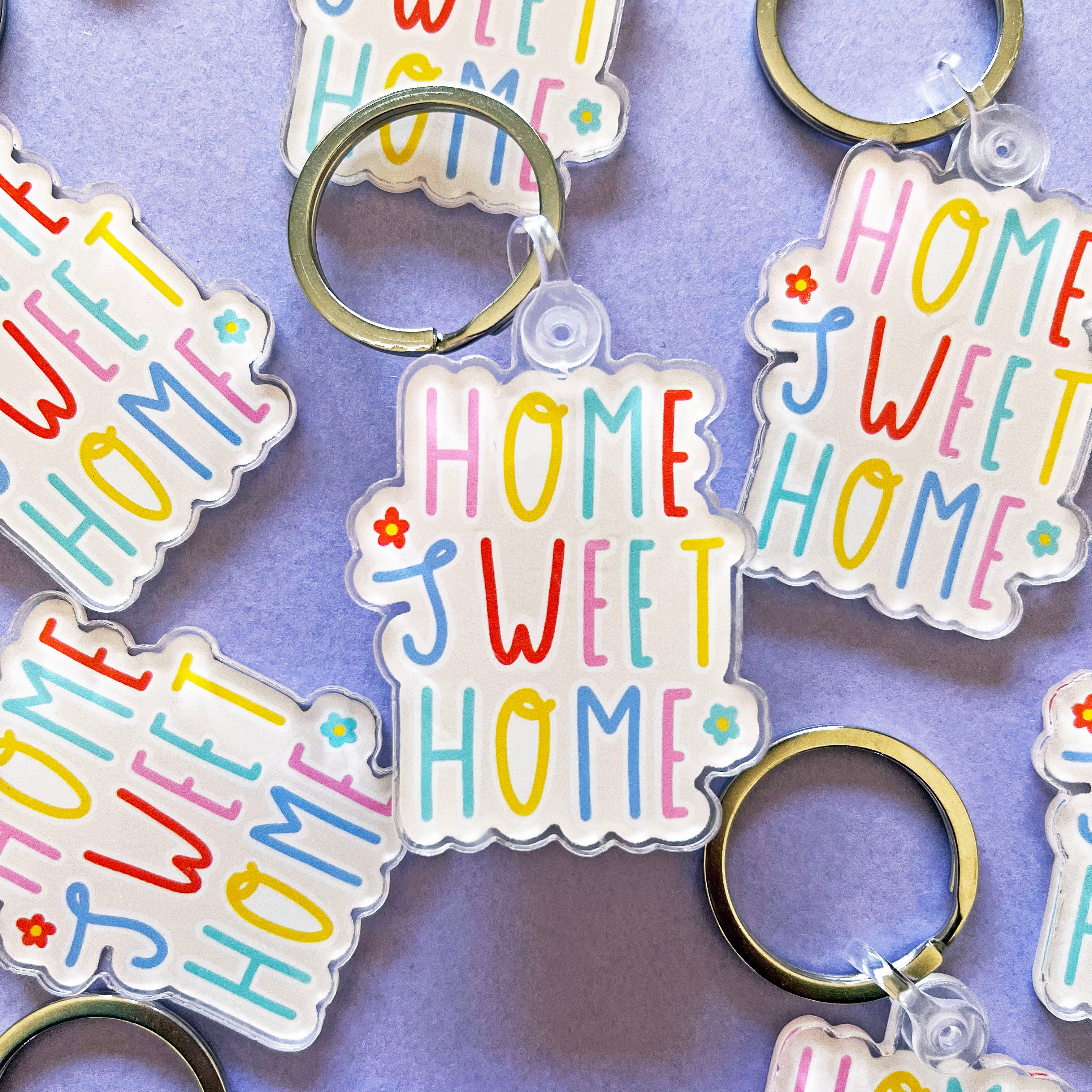 Home Sweet Home Keychain – designsbycaitlink
