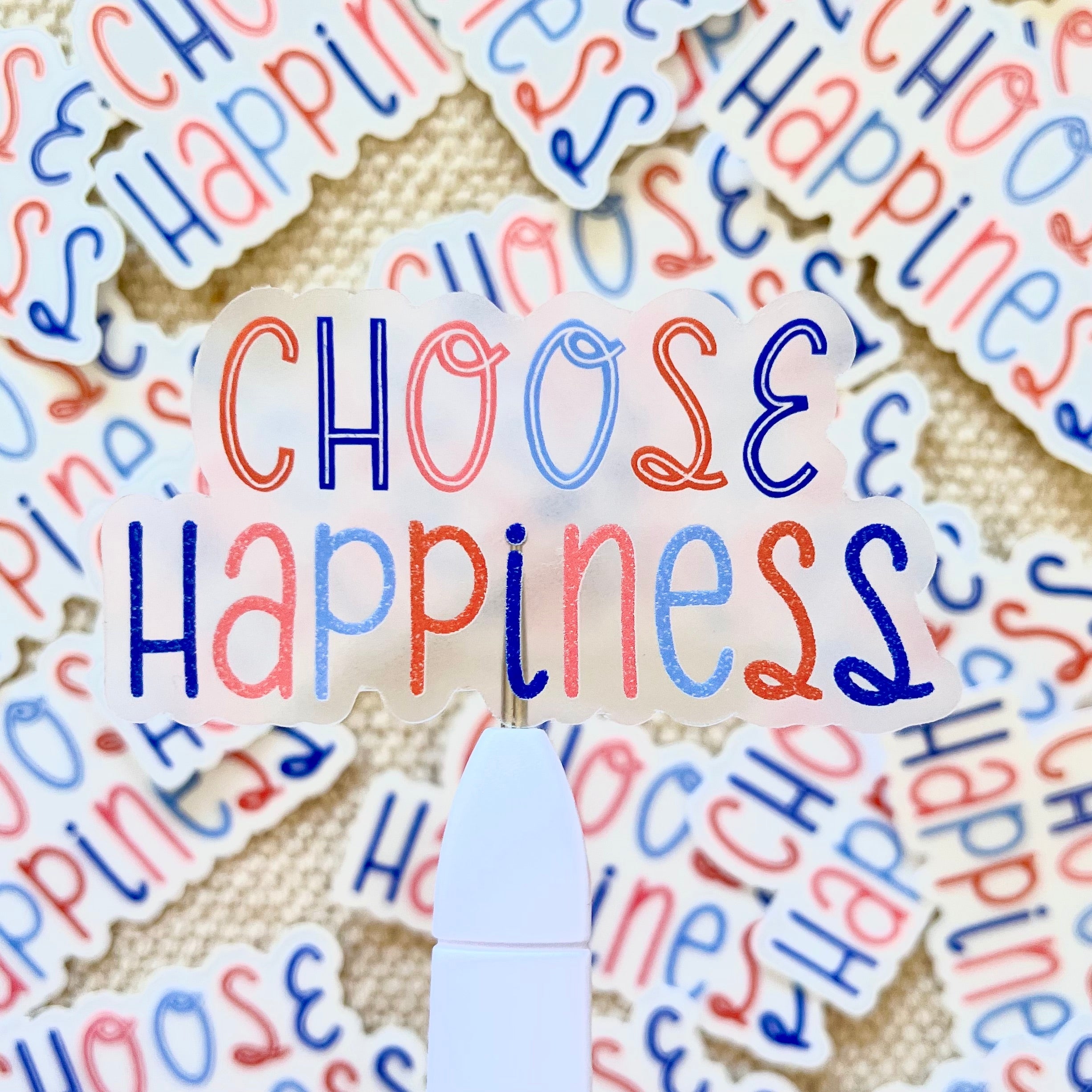Choose Happiness Sticker – designsbycaitlink